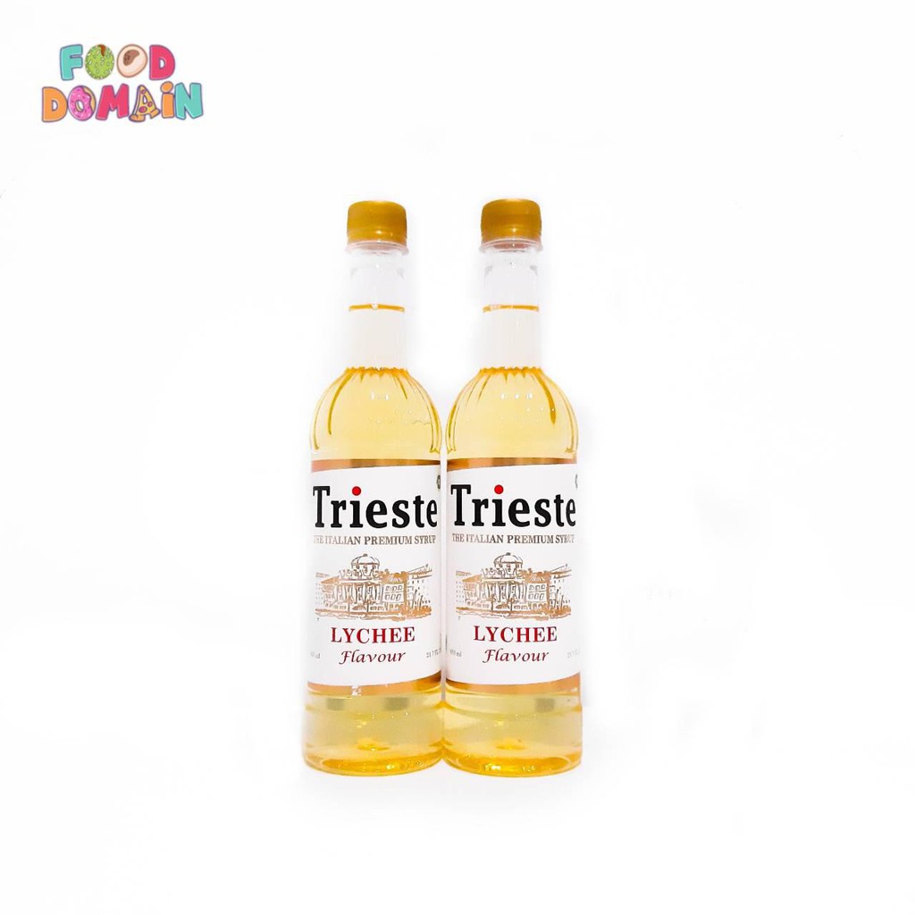 Jual Trieste Syrup Lychee - Sirup Rasa Lychee - 650ml | Shopee Indonesia