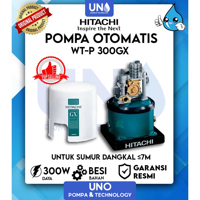 Jual Pompa air Hitachi WTP 300 GX | Shopee Indonesia