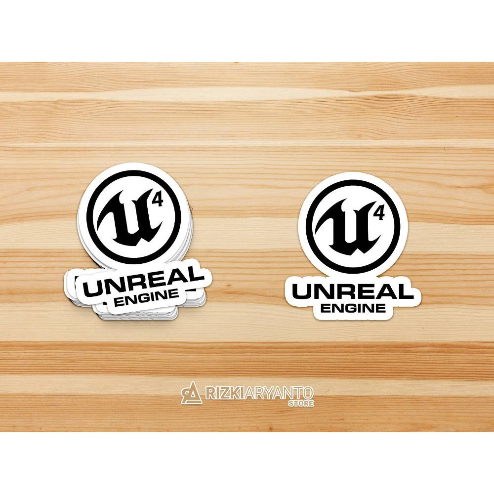 Jual Sticker - Stiker Logo Unreal Engine 4 untuk PC Laptop HP dll ...