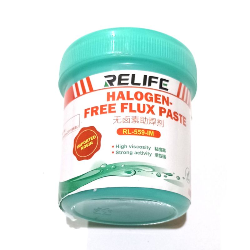Jual FLUX CAIR RELIFE ORIGINAL 100G RL 559 IM FLUX PASTE | Shopee Indonesia