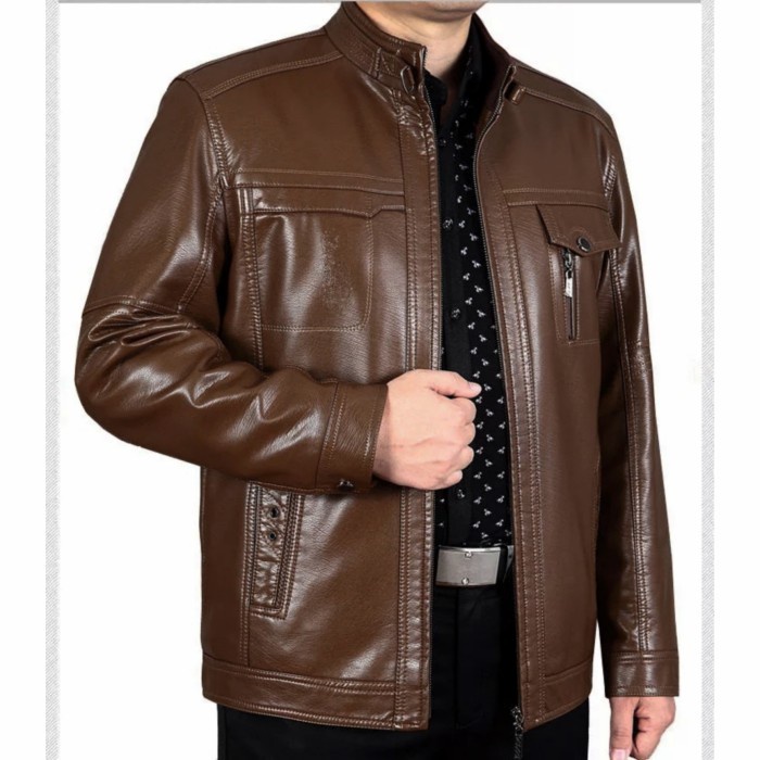 Jual jaket kulit pria asli dari jaket kulit asli domba garut jaket ...