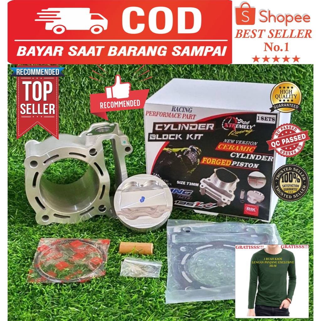 Jual BLOK BORE UP MX / VIXION / MX KING 72MM & 73MM ( NEW VERSION ...