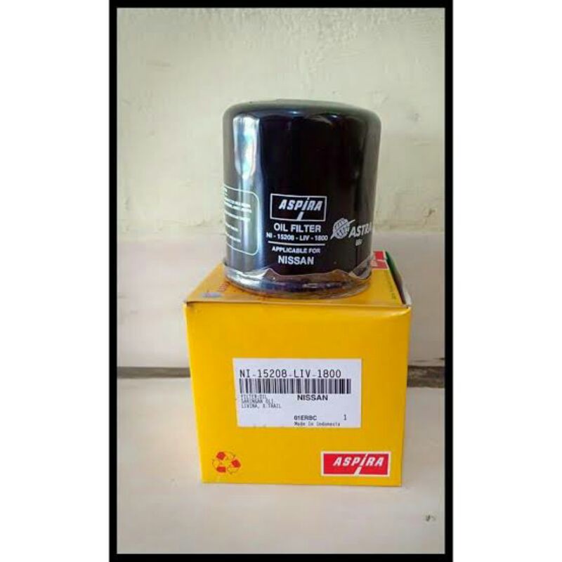 Jual Filter oli aspira Grand levina, X-trail, Datsun Go | Shopee Indonesia