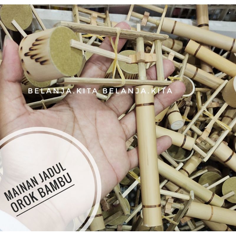 Jual gasing bambu / mainan tradisional / mainan jadul | Shopee Indonesia