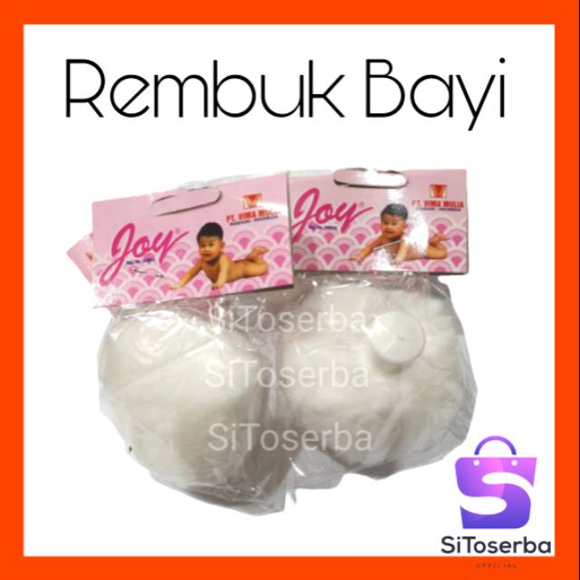 Jual REMBUK BEDAK BAYI JOY - SPONGE BAYI - REMBUK BABY - SAPUT BEDAK ...