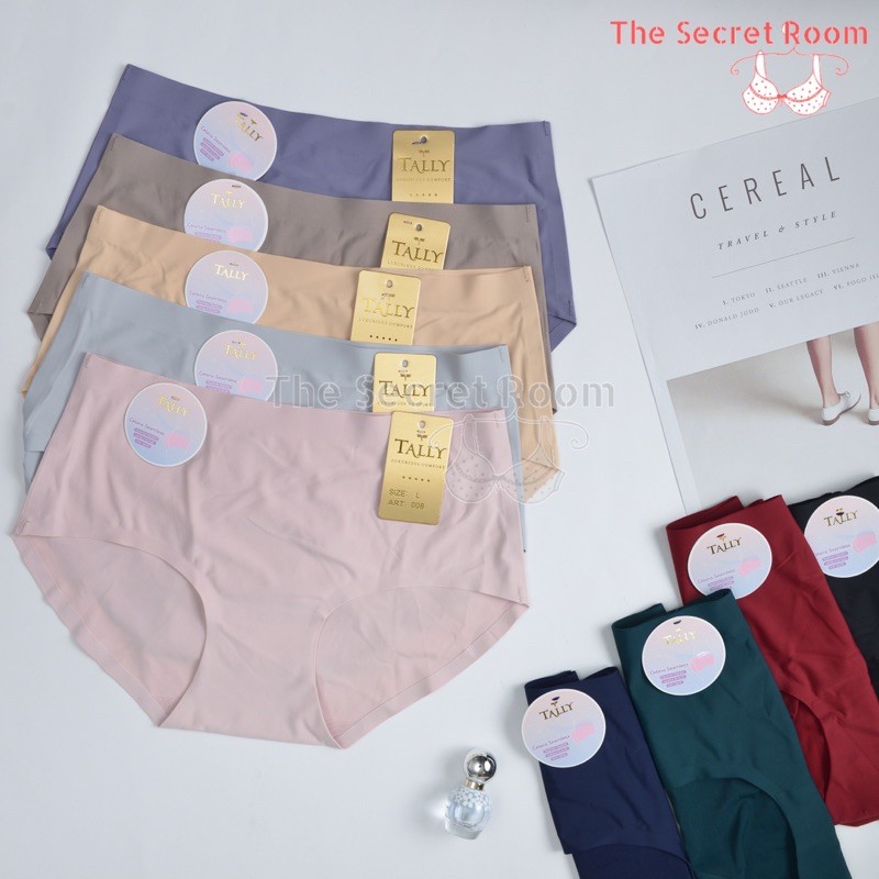 Jual TALLY CD CELANA DALAM SEAMLESS 008 | M - XXXL | TANPA JAHITAN | ANTI NYEPLAK | Shopee Indonesia