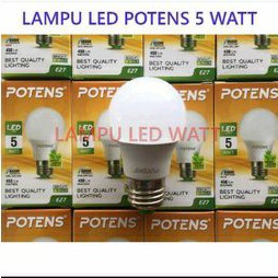 Jual Lampu LED 5 Watt Potens 5W | Shopee Indonesia