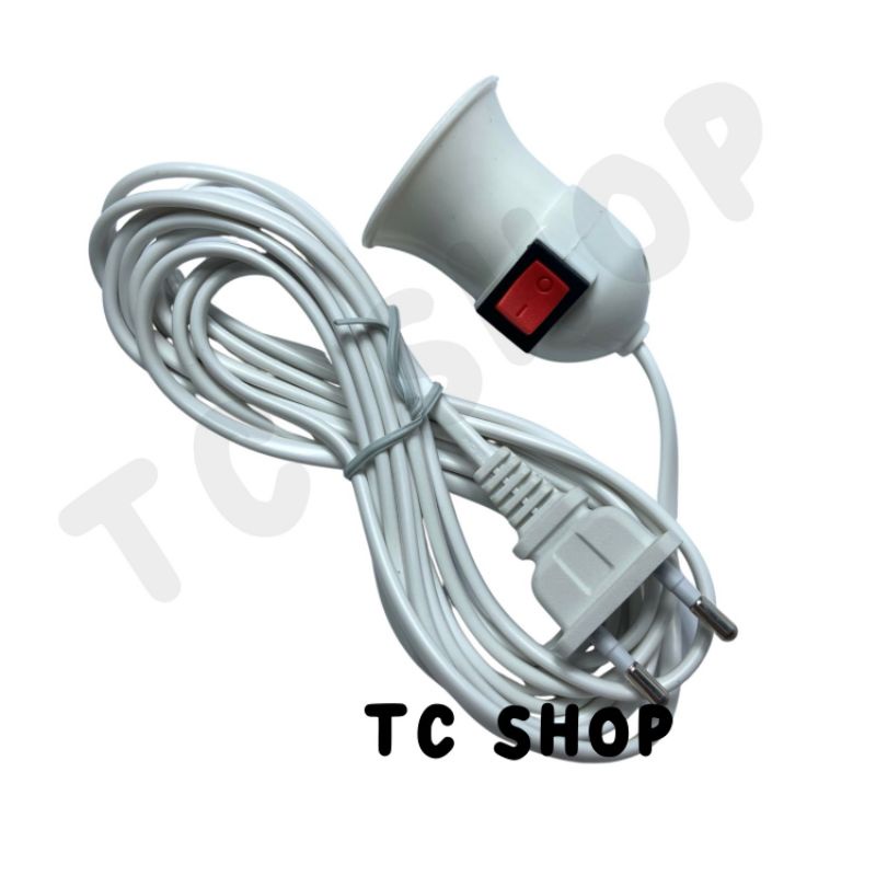 Jual Dudukan Lampu 5 Meter Fitting Lampu Gantung dan Switch On Off ...