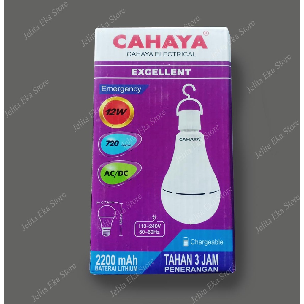 Jual lampu LED Emergency cahaya 8W 10W 12W | Shopee Indonesia