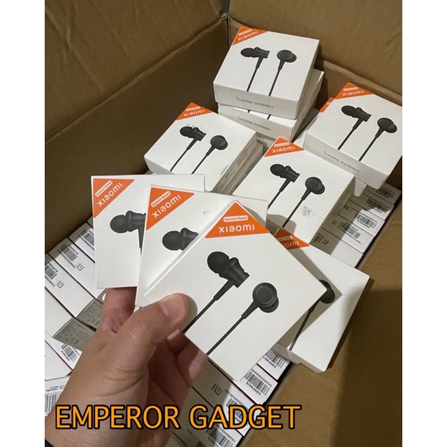 Jual Xiaomi Mi In-Ear Haedphone Basic Original Resmi - Headset Xiaomi ...