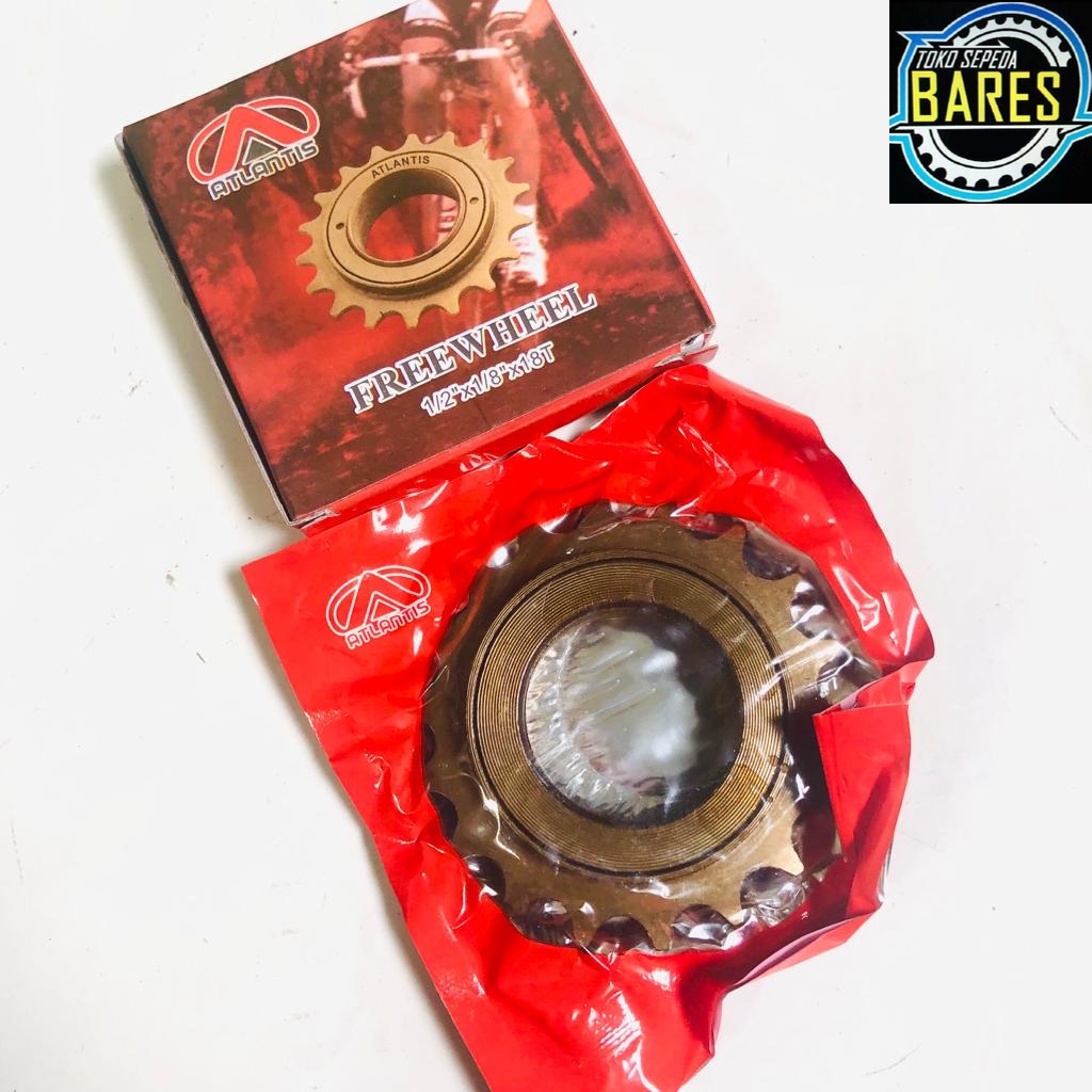 Jual Sprocket Freewheel Sepeda Atlantis 16T / 18T / 20T / 24T 1 Speed ...