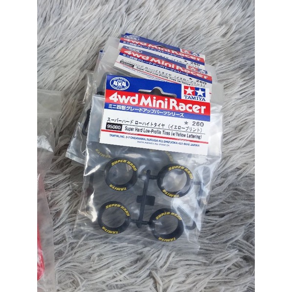 Jual Bundling (super Hard tire yellow lettering merk Tamiya Ori - Tool ...