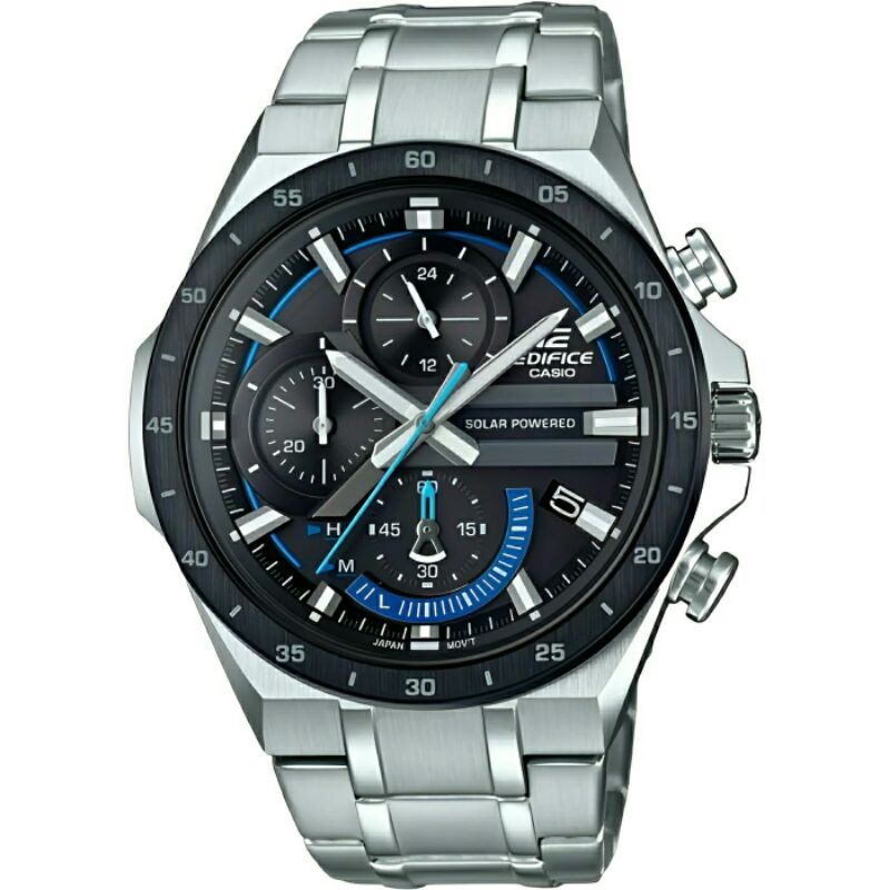 Jual Jam Tangan Pria Casio Edifice Type EQS920 Solar Powered | Shopee ...