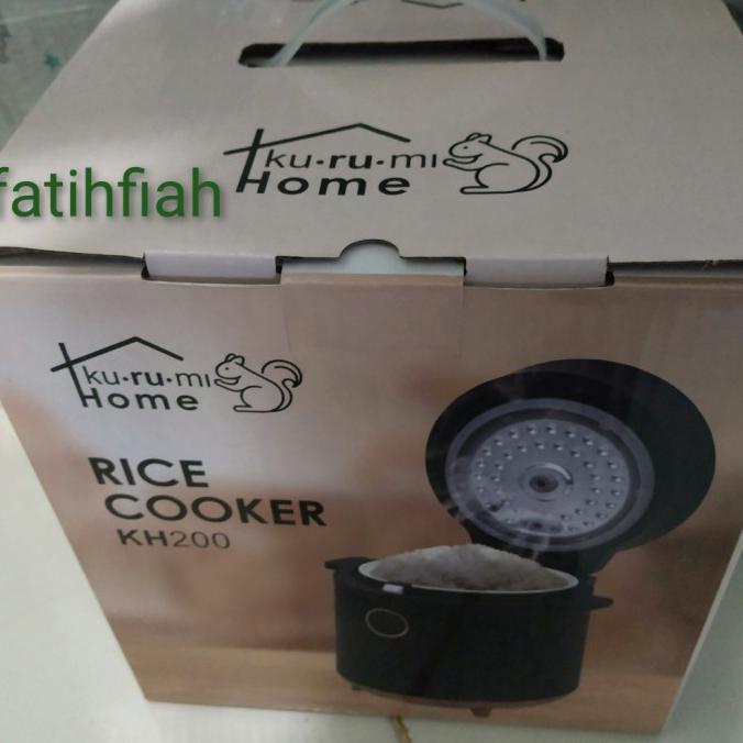 Jual Rice Cooker Multifungsi Penanak Nasi Rumah Kurumi Kh 200 Hitam ...