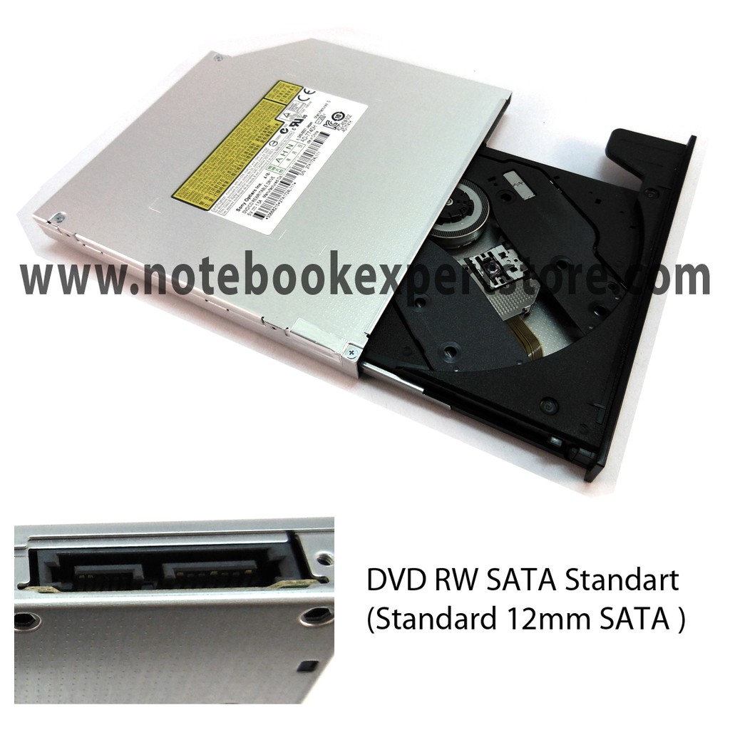 Jual DVD RW SATA Standart ( Standart 12mm SATA ) | Shopee Indonesia
