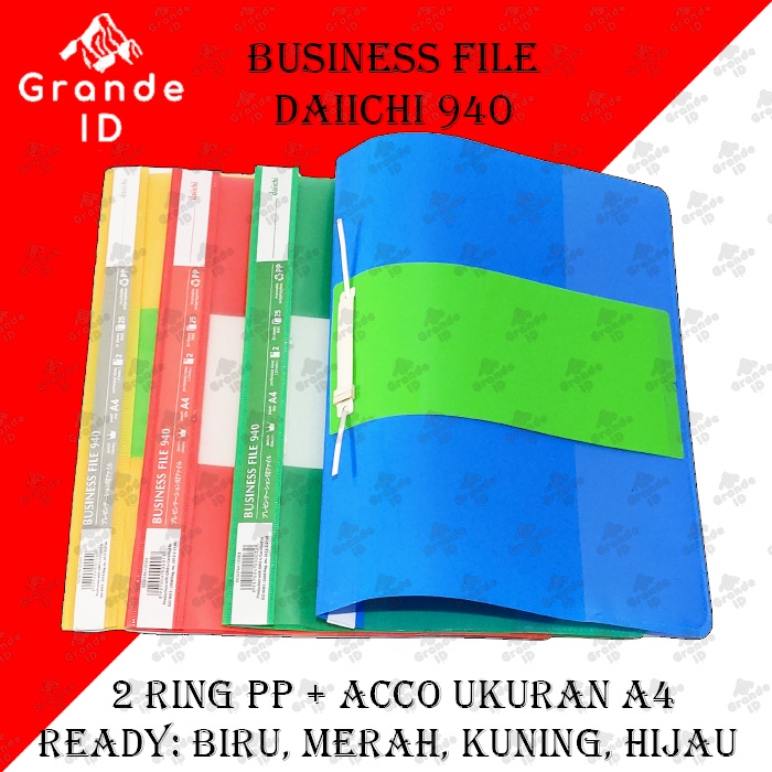 Jual MAP BUSINESS FILE DAIICHI 940 A4 2 RING | Shopee Indonesia