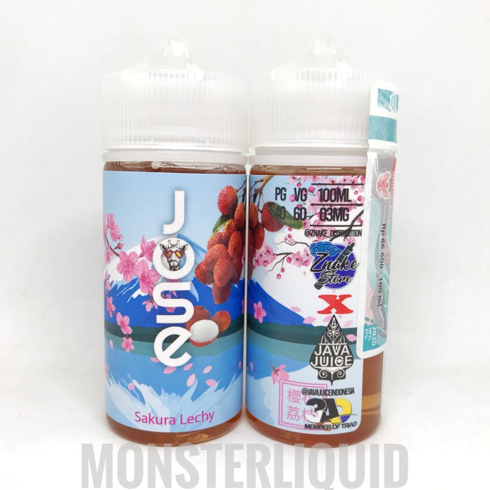 Jual JOSE SAKURA LECHY LYCHEE BY JAVA JUICE 3MG 100ML | Shopee Indonesia