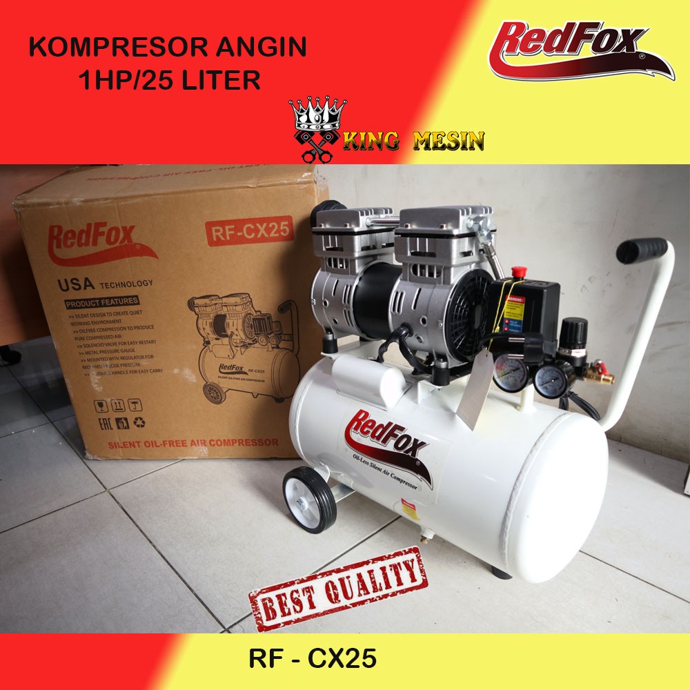 Jual MESIN COMPRESSOR ATAU KOMPRESOR ANGIN 1HP ATAU 25 LITER RF-CX25 ...
