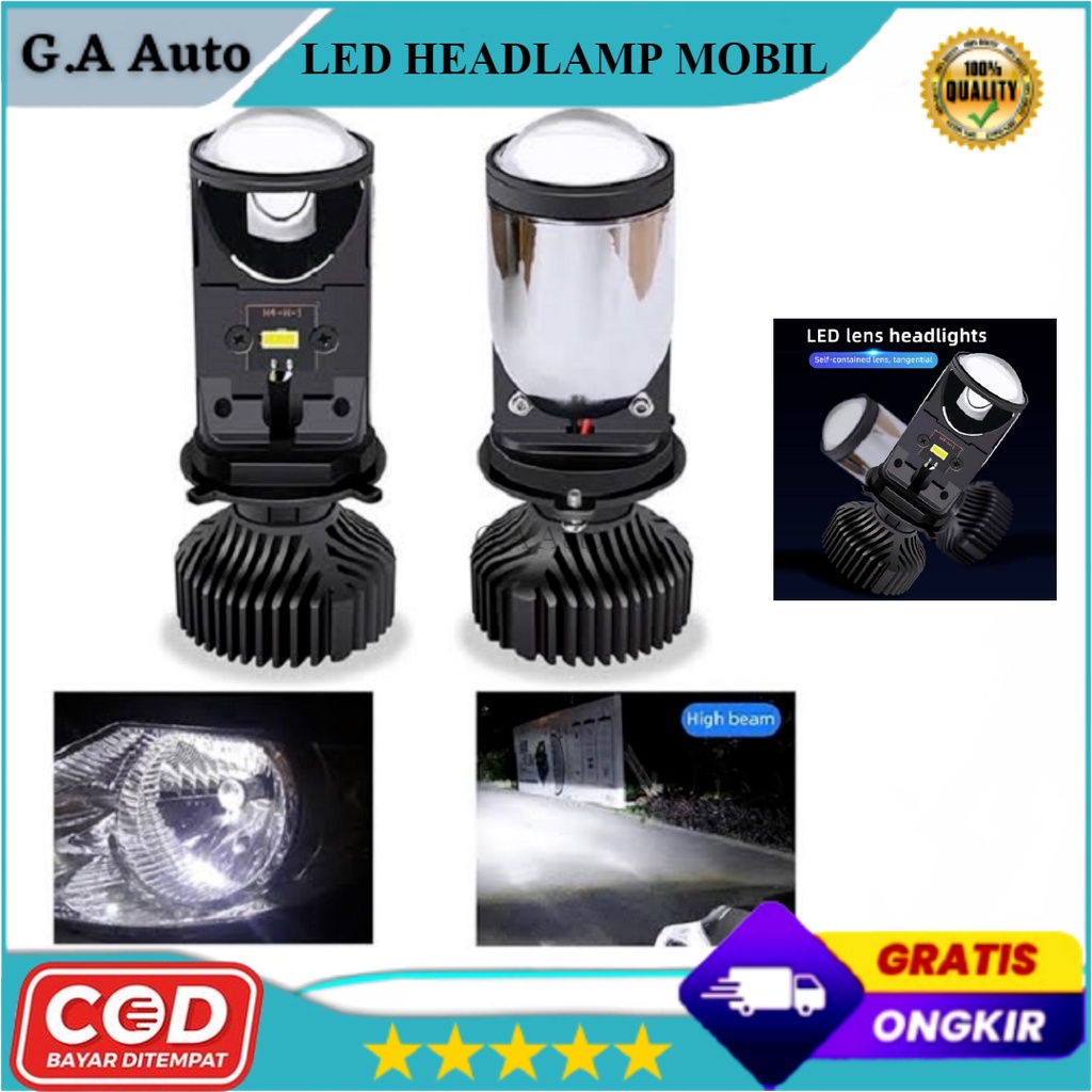 Jual Lampu Depan LED Model Projie 50w Lampu depan avanza xenia jazz ...