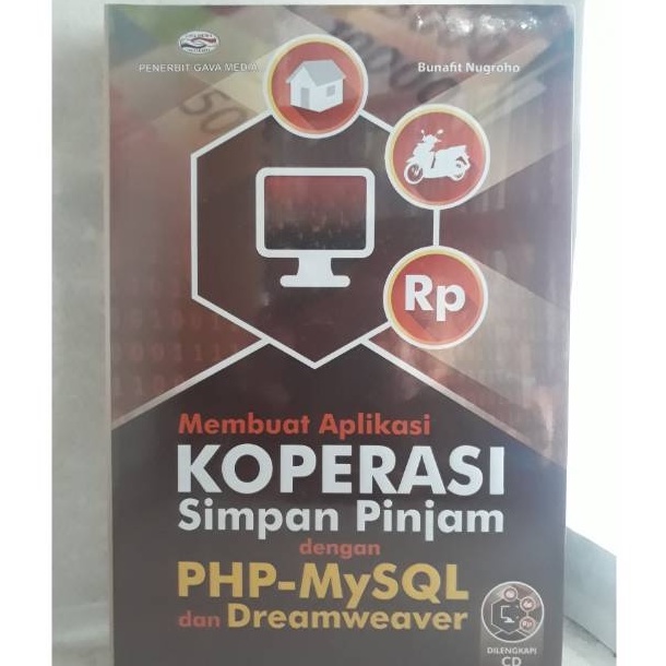 Jual MEMBUAT APLIKASI KOPERASI SIMPAN PINJAM DENGAN PHP-MYSQL DAN DREAMWEAVER +CD | Shopee Indonesia
