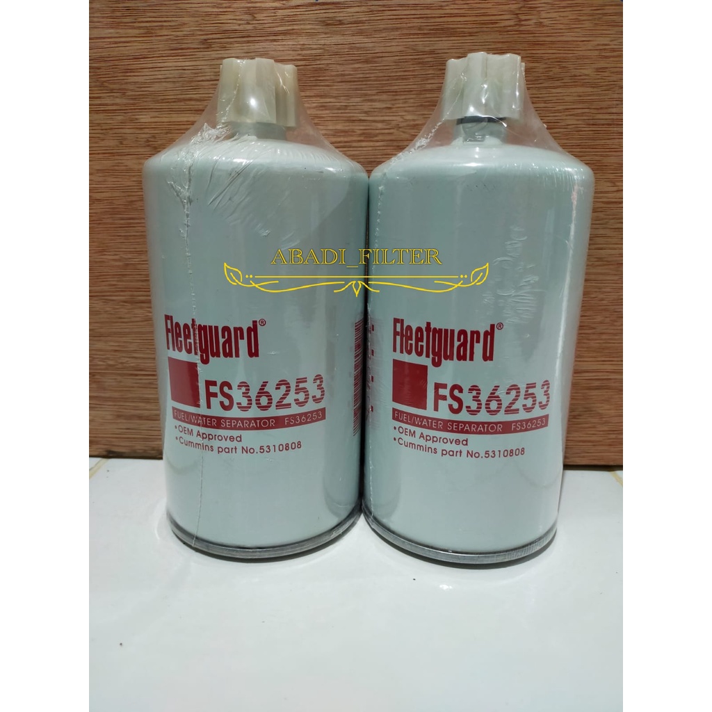 Jual Fuel / Water Separator FLEETGUARD FS36253 / FS 36253 | Shopee ...