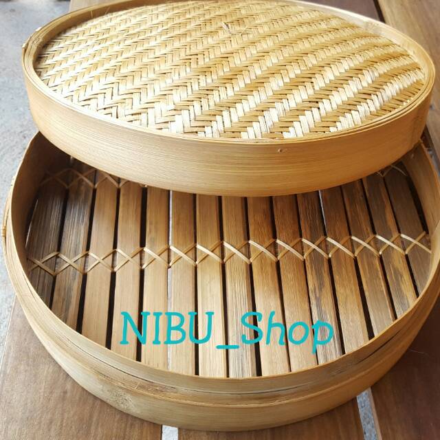 Jual KLAKAT Bambu Diameter 40CM (1SET BADAN+TUTUP) | Shopee Indonesia