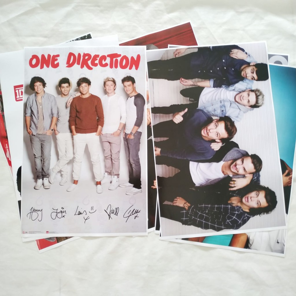 Jual Poster Bebas Custom One Direction | Shopee Indonesia