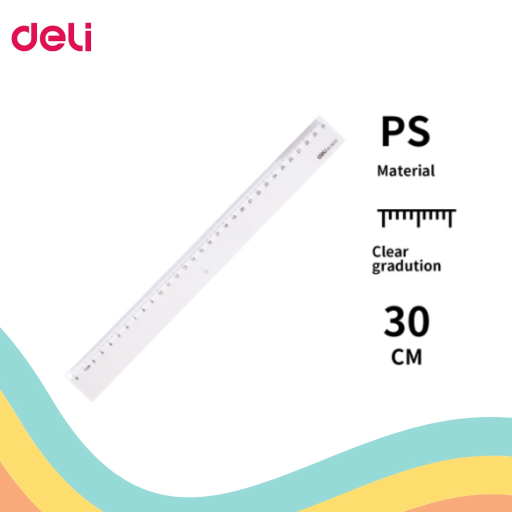 Jual GARISAN 30 CM DELI E-6230 (1 PCS) | Shopee Indonesia