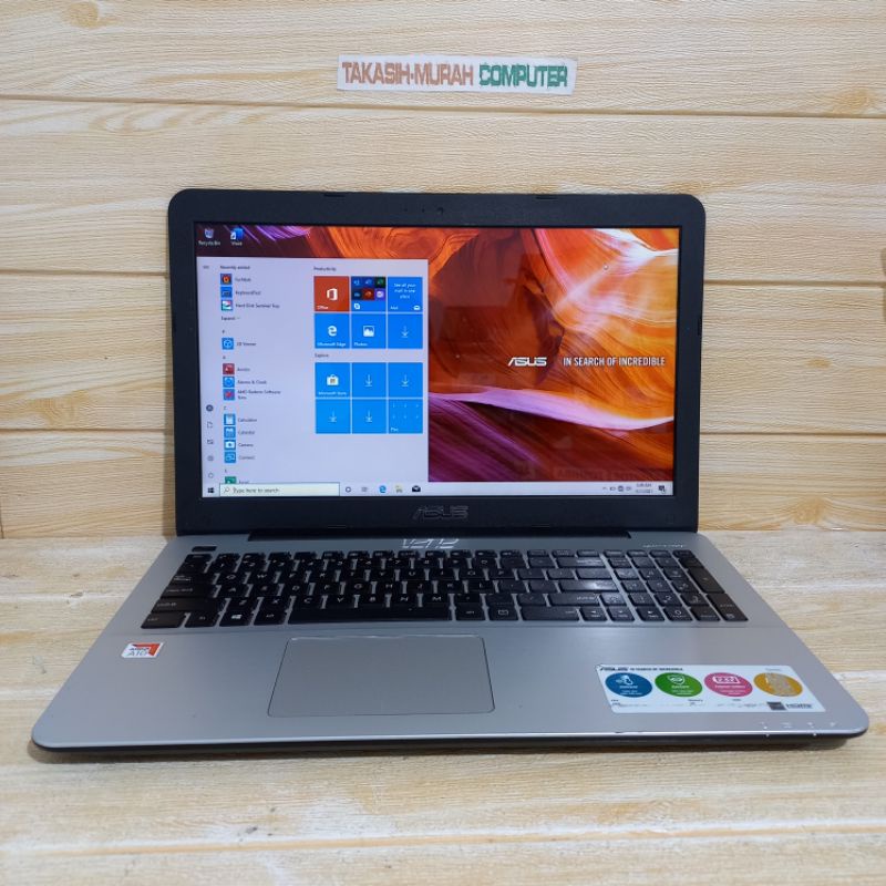 Jual Laptop Asus X555 A12/8GB/1TB win10 Second | Shopee Indonesia
