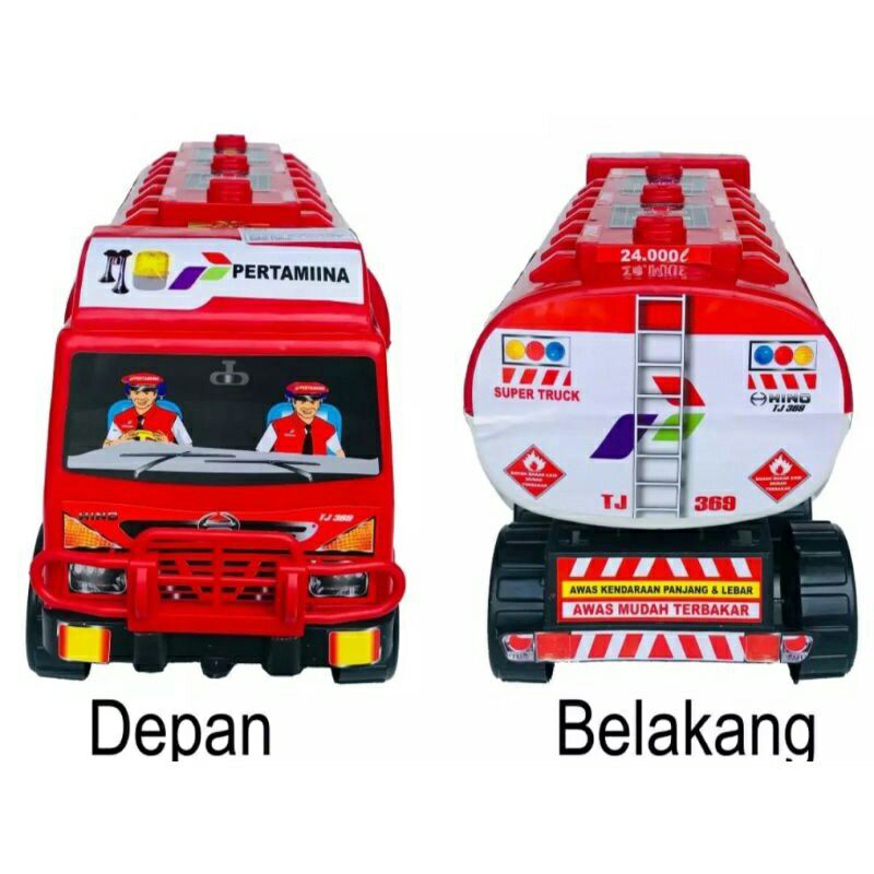 Jual TRUCK TANGKI JUMBO - TRUCK PERTAMINA JUMBO - MAINAN TRUK TANGKI ...