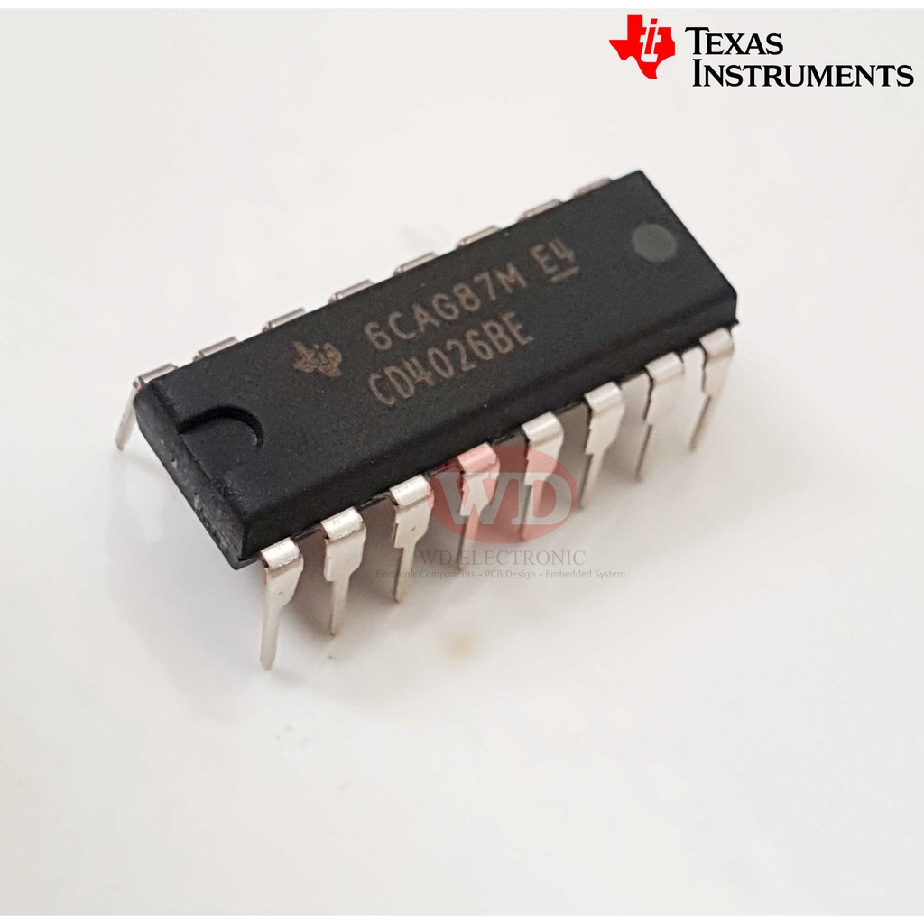 CD4026 7-Segment Counter Pinout, Description, Circuit, 40% OFF