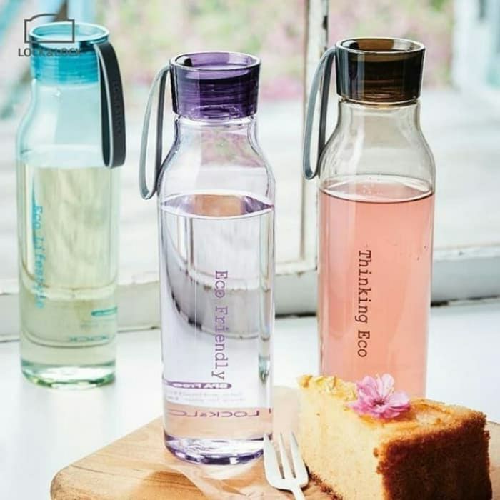 Jual botol air minum eco water/ bootle lock & 550ml | Shopee Indonesia
