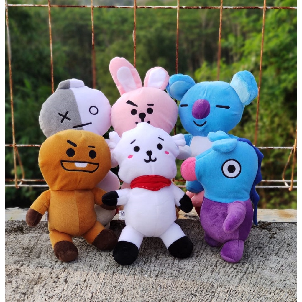 Jual Boneka BTS Standing Size S 25CM Kualitas SNI | Shopee Indonesia