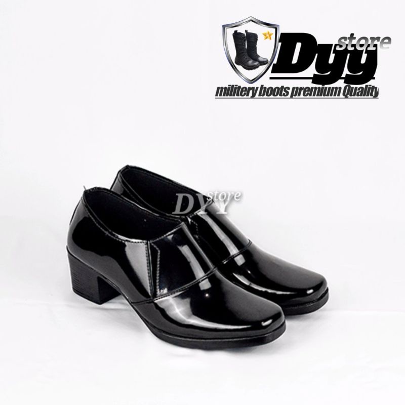 Jual Sepatu Pantofel Boots Wanita Sepatu Pdh Polwan Sepatu Kowad ...