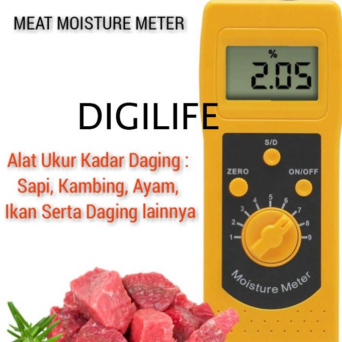 Jual Meat Moisture Meter DM300R Daging Sapi Ayam DM-300R Chicken Beef ...