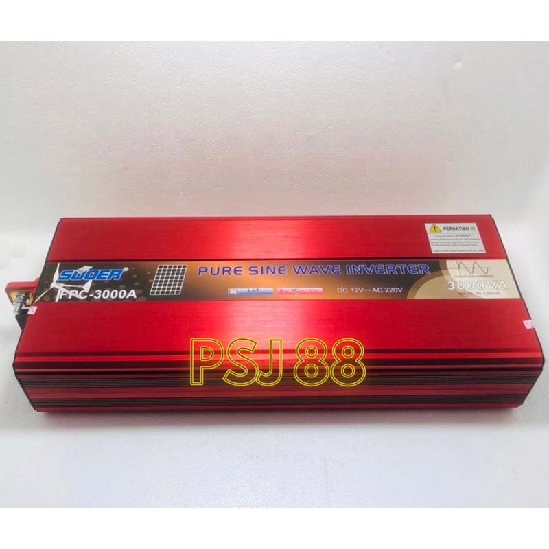 Jual Inverter Suoer Pure Sine Wave 3000W 12V FPC-3000A Sinus Murni - AC220V | Shopee Indonesia