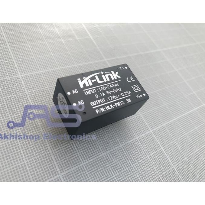 Jual Hi Link HLK PM12 12V 3W Switch Power Supply Module akh11 Ayo Order ...