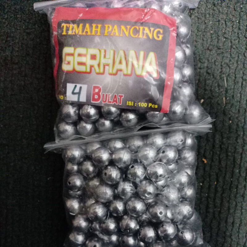 Jual timah pancing merica, kerucut, bulat, timah grosir, timah jagung ...