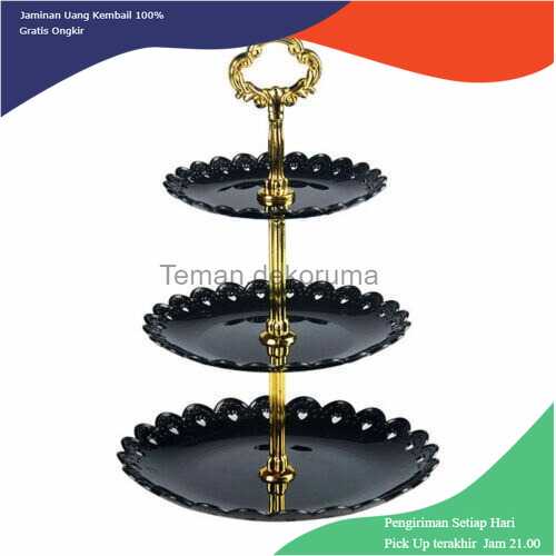 Jual TD-AI TaffHOME Rak Kue Susun 3 Tingkat Detachable Cake Stand ...