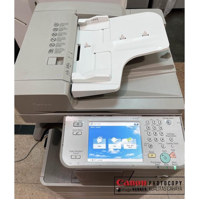 Jual Mesin Fotokopi Canon IRA 4235/4245/4251 220 Volt EX Eropa Grade A Termurah | Shopee Indonesia