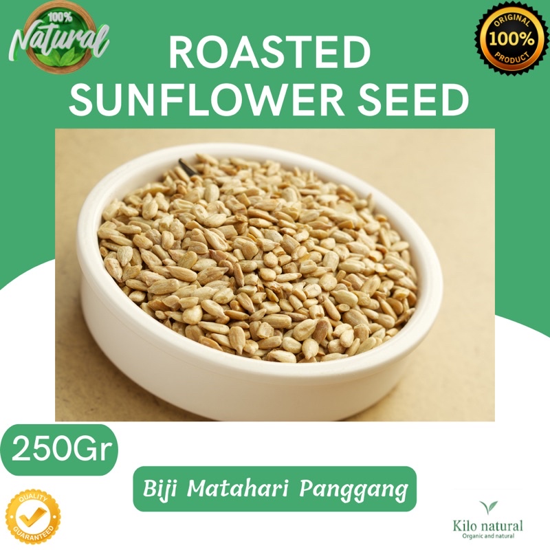 Jual Roasted Sunflower Seed 250gr / Biji Matahari Panggang 250gr ...