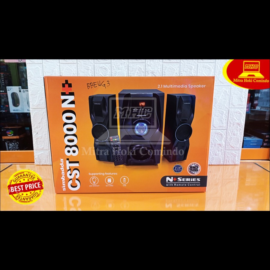 Jual Speaker SIMBADDA CST 8000N+ | 2.1 Super Bass Speaker Bluetooth ...