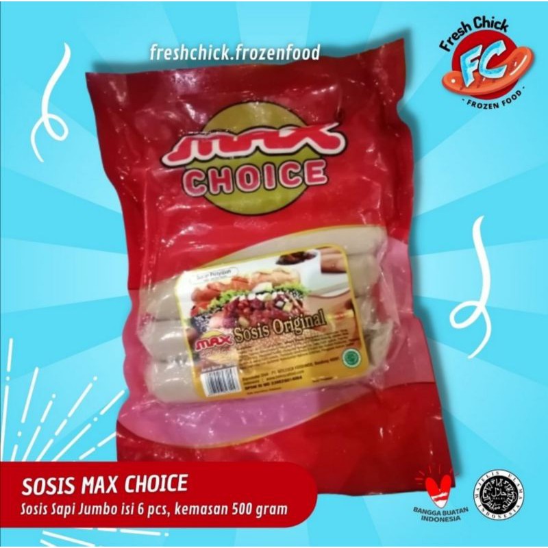 Jual Max Sosis Original sapi | Shopee Indonesia