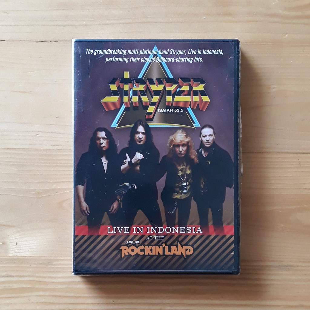 Jual Dvd STRYPER - Live In Indonesia At The Java Rockin'Land | Shopee ...