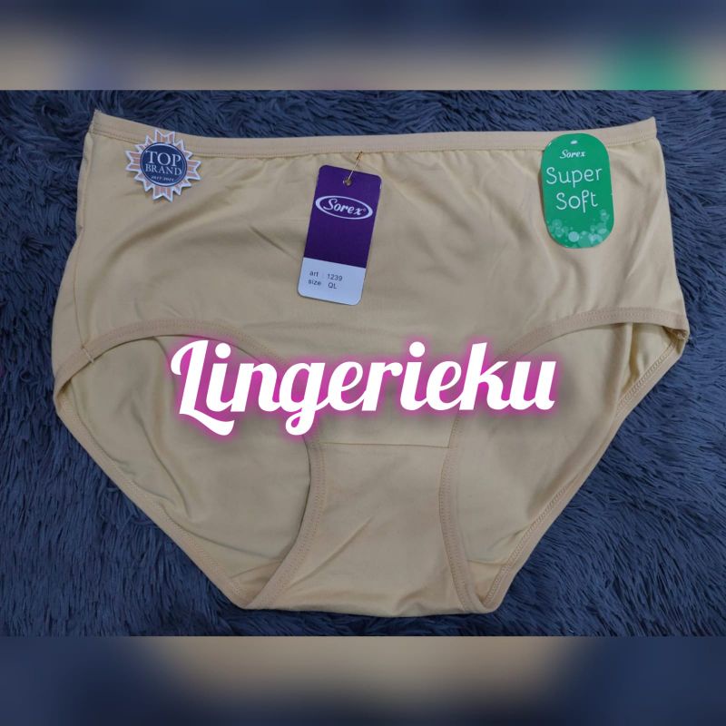 Jual Sorex 1239 CD Celana Dalam Wanita Super Soft Lembut Model Midi | Shopee Indonesia