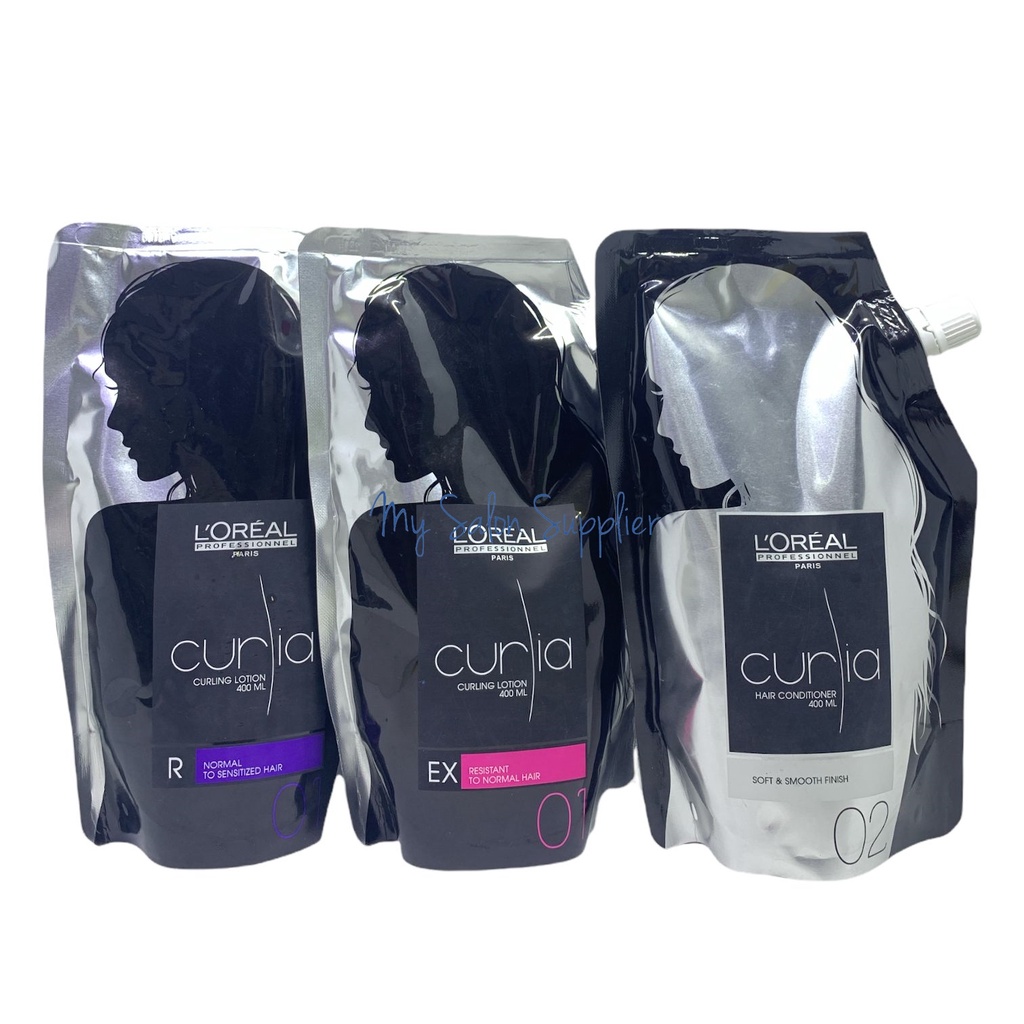 Jual Loreal Curlia Curling Lotion / Step 2 Hair Conditioner Obat ...