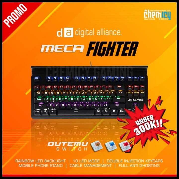 Jual Digital Alliance Meca Fighter Tkl Rainbow Mechanical Gaming ...