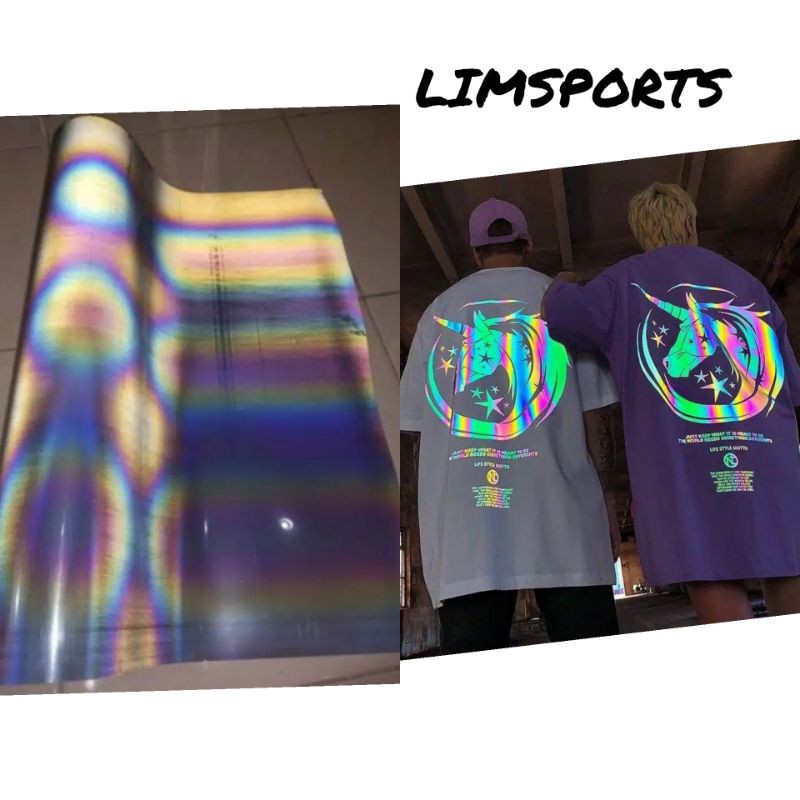 Jual Reflective Rainbow Premium lebar 60cm high quality | Shopee Indonesia