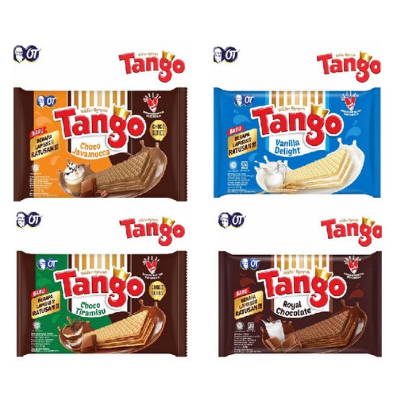 Jual Tango Wafer Kemasan Renceng Isi 10@16gr | Shopee Indonesia