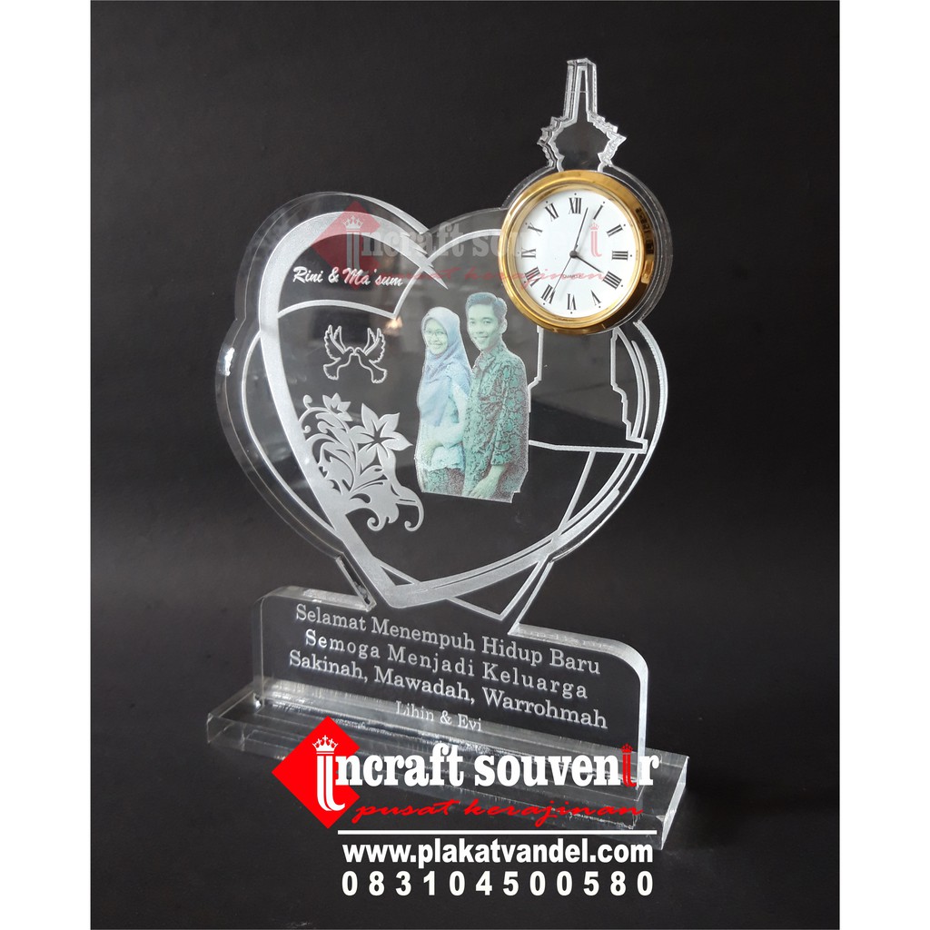 Jual Plakat Akrilik Custom Jam PA12 | Shopee Indonesia